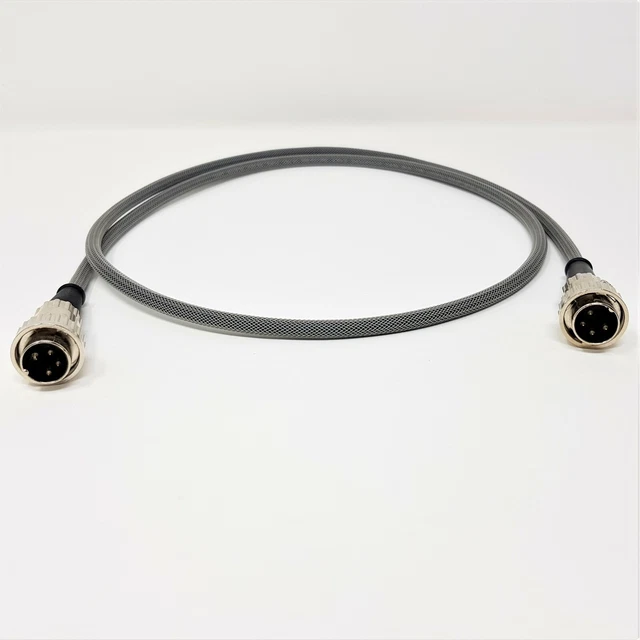 SNAIC CABLE 4 pin to 4 pin Din Twist Lock Interconnect For Naim 1M £42. ...