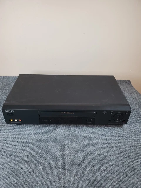 SONY VCR VHS Player Recorder SLV-N77 Hi-Fi Stereo Tested Works £34.08 ...