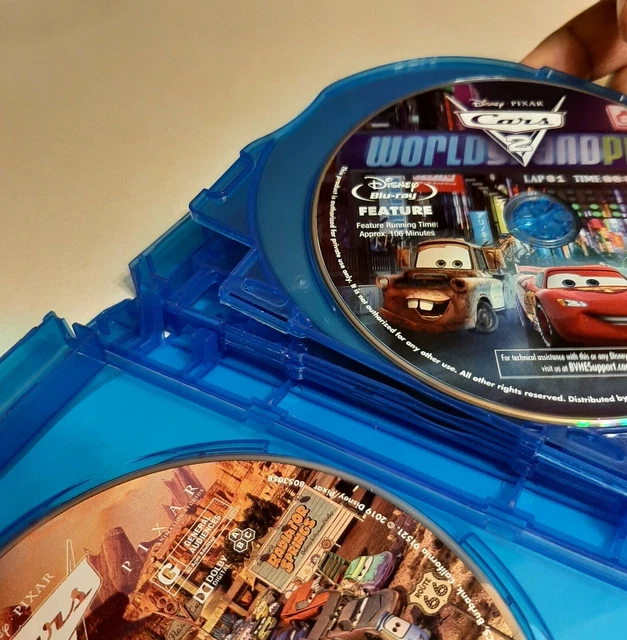 DISNEY PIXAR: CARS, Cars 2, Cars 3, Finding Nemo & Finding Dory [Blu ...