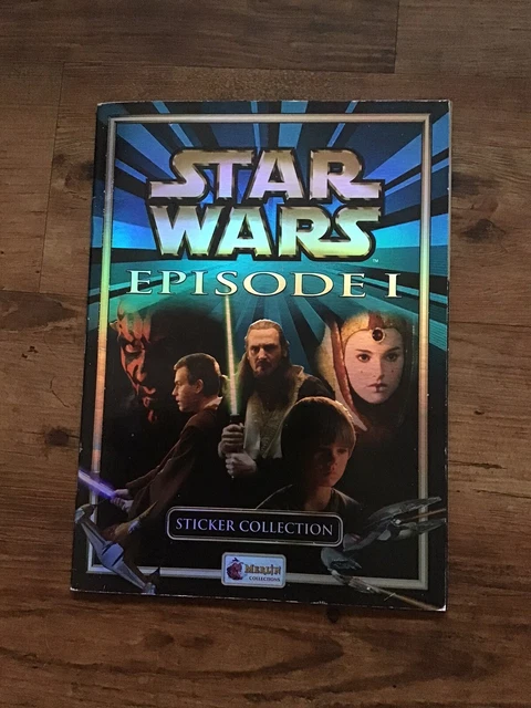 STAR WARS EPISODE 1 Sticker Collection Empty Album EUR 1,75 - PicClick IT