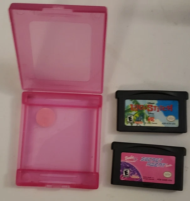 BARBIE SECRET AGENT & Lilo & Stitch Nintendo Game Boy Advance GBA Games ...