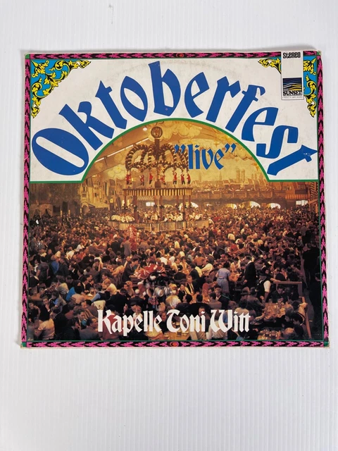 OKTOBERFEST &LIVE& KAPELLE Toni Witt Stereo LP Liberty Records Vinyl ...