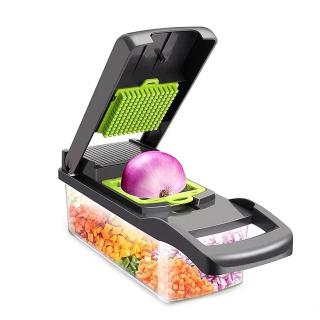 HEAVY-DUTY VEGETABLE DICER & Grater, Commercial-Grade Kitchen Tool for ...