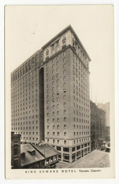 KING EDWARD HOTEL TORONTO Ontario Canada 1943 Airmaps Ltd Real Photo Postcard $4.50 - PicClick CA