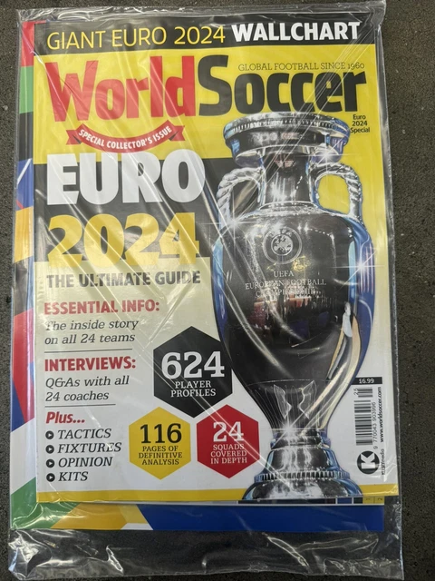 WORLD SOCCER MAGAZINE EURO 2024 - SPECIAL COLLECTON Issue+ GIANT ...