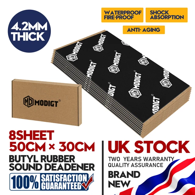 SOUND DEADENING PROOFING Camper Van Vw Car Butyl Dead Mat Metal Foil ...