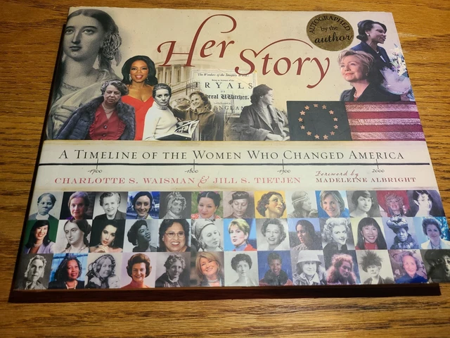 HER STORY: A Timeline of the Women Who Changed America £3.76 - PicClick UK