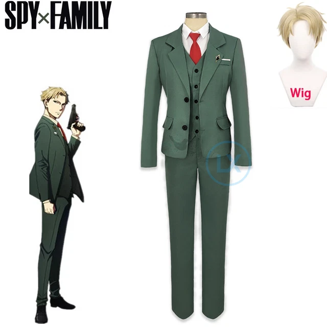 SPY X FAMILY Loid Forger Cosplay Costume Halloween Suit Carnival Party ...