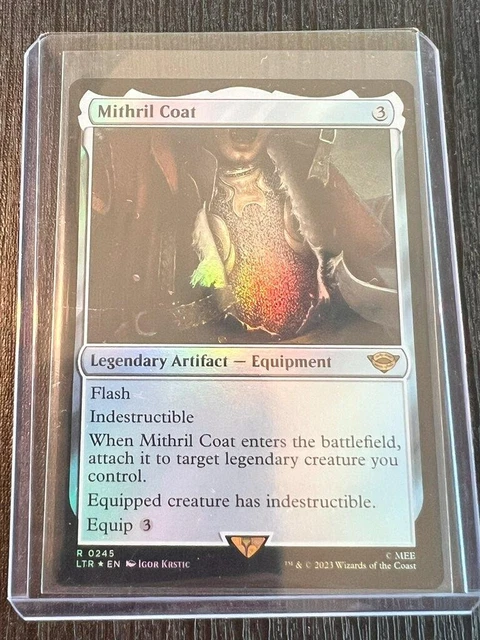MAGIC THE GATHERING MTG MITHRIL COAT Lord of the Rings NM Near Mint EUR ...