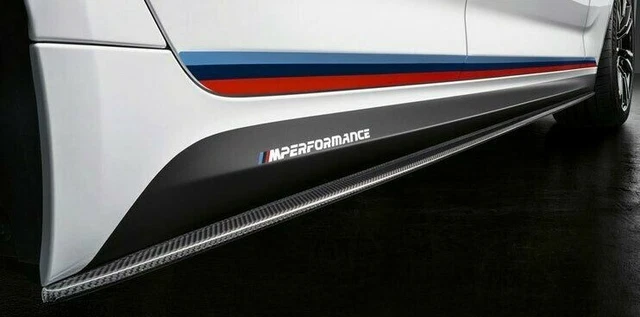BMW OEM G30 G31 F90 M5 M Performance Carbon Fiber Side Skirt Covers ...