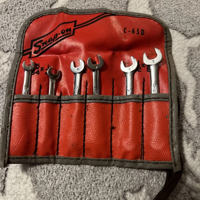 SNAP-ON C-65D IGNITION Wrench Set SAE w/ Case £61.41 - PicClick UK