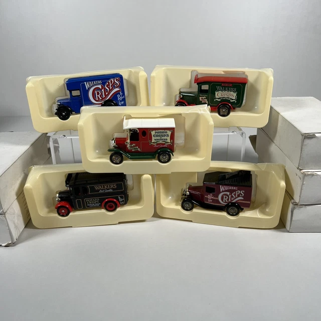 LLEDO PROMOTIONAL MODELS x 5 Walkers Crisps Toy Diecast Trucks bundle ...
