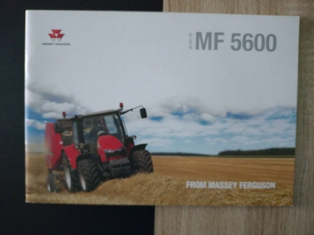 BROCHURE MASSEY FERGUSON MF 5600 tracteurs 85-105 CH EUR 4,00 - PicClick FR