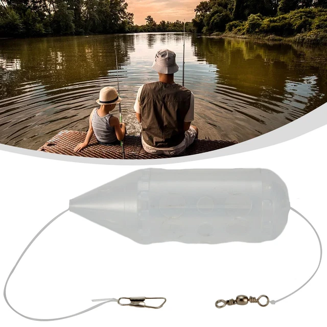 SIX SIZES MAGGOT Feeder 5g-15.5g Casters For Baits Like Maggots Pellets ...