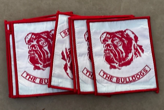 10X WESTERN BULLDOGS Embroidered Patches AFL VFL Retro 1970’s Victoria ...