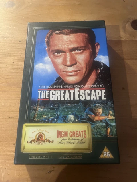 THE GREAT ESCAPE VHS Collectors Box, MGM Greats sealed tape £7.99 ...