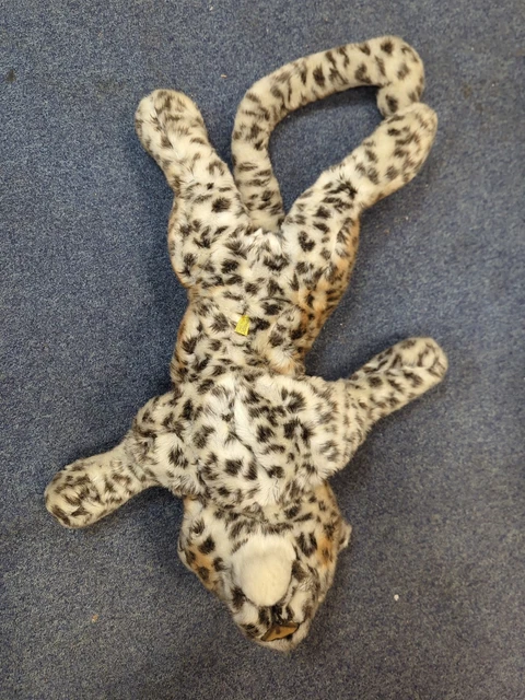 MERRYTHOUGHT STUFFED LEOPARD Toy 90cm Large Vintage Cub Plush Made in ...