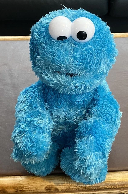 SESAME STREET COOKIE Monster Blue Plush Character Soft Toy Plush 11 ...