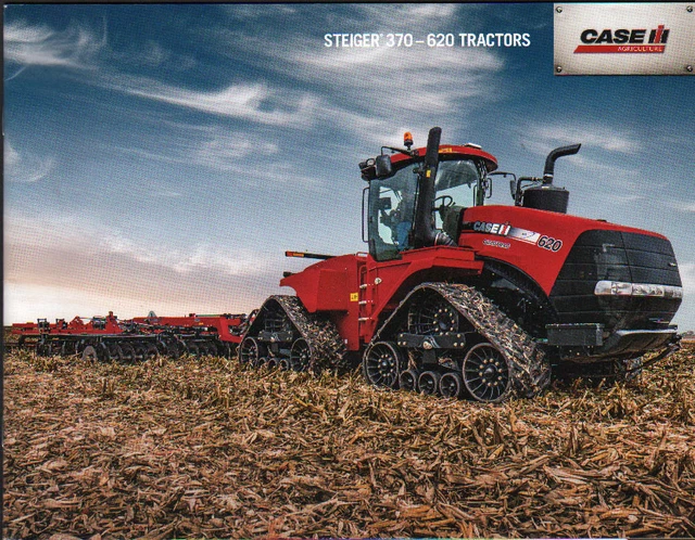 CASE IH &STEIGER& 370-620hp Tractor Brochure Leaflet £6.50 - PicClick UK