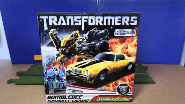 SCALEXTRIC C3272A CHEVROLET Camaro Bumblebee Transformers Ltd Edition ...