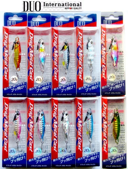 DUO DRAG METAL CAST JIG 20gr. Shore Jigging,JIG,Saltwater Fishing Lure ...
