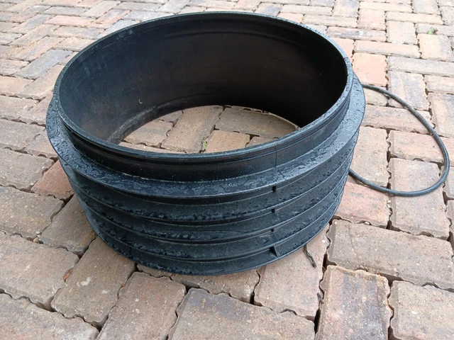 POLYPIPE UNDERGROUND DRAINAGE Manhole Inspection Chamber Riser 450 mm £ ...