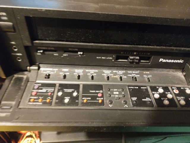 PANASONIC NV-FS200 7-HEAD S-VHS VTR with TBC £106.55 - PicClick UK