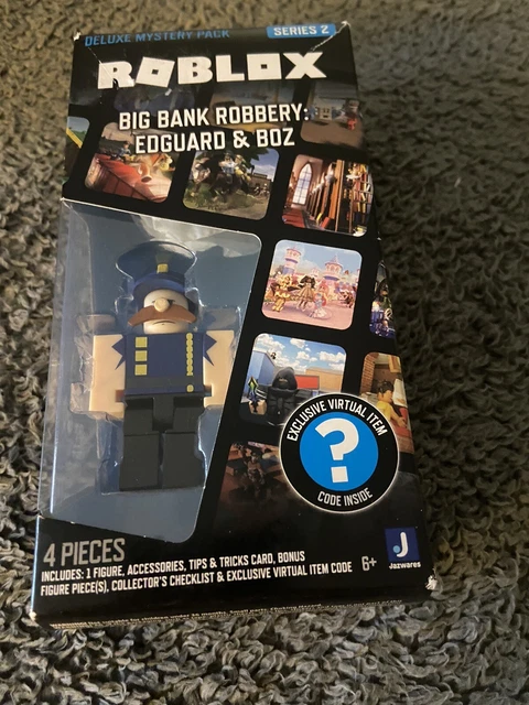 ROBLOX DELUXE MYSTERY Pack ** Series 2 ** Big Bank Robbery ** Edguard ...
