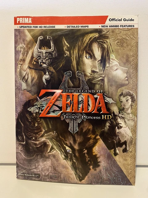 NINTENDO THE LEGEND OF ZELDA TWILIGHT PRINCESS HD Prima Official Game ...