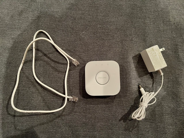 PHILIPS HUE SMART Bridge/Hub V2.1 3rd Gen 3241312018A With Ethernet $19 ...