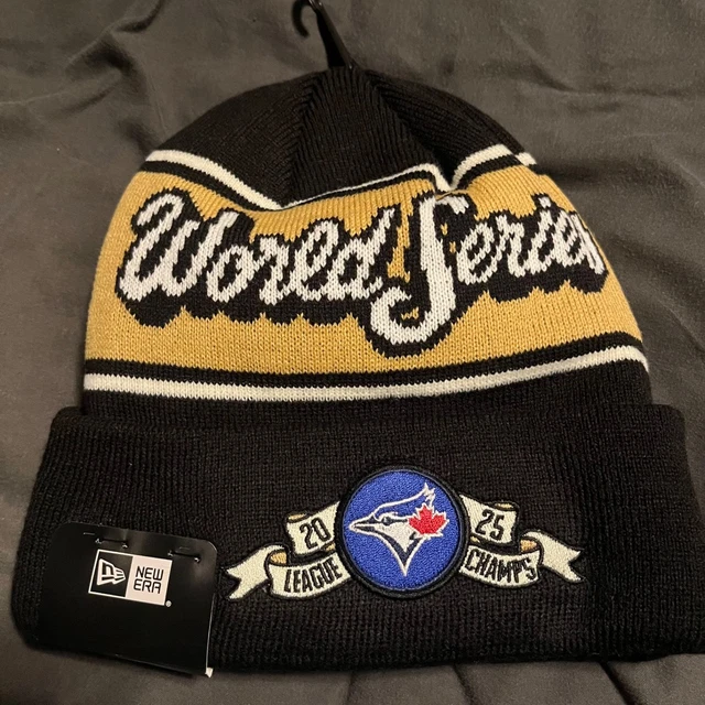 TORONTO BLUE JAYS New Era ALCS World Series Knit 2025 Winter Hat Toque ...