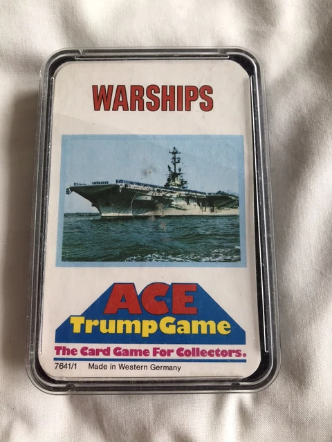 RARE VINTAGE 70S TOP TRUMPS WARSHIPS EUR 3,97 - PicClick FR