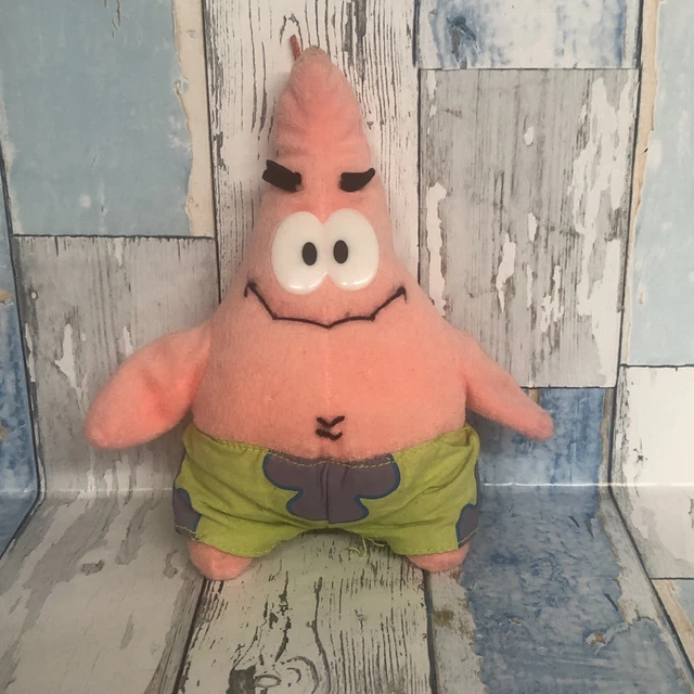 PATRICK STAR PLUSH Nickelodeon Spongebob Squarepants Toy Rare 2000s ...
