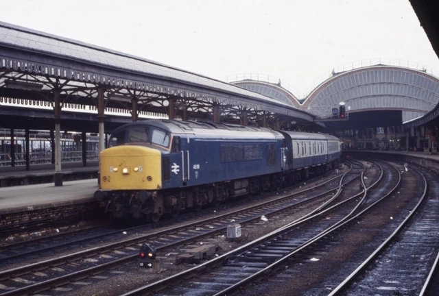 35MM SLIDE BR British Railways Diesel Loco 45118 Class 45 at York ...