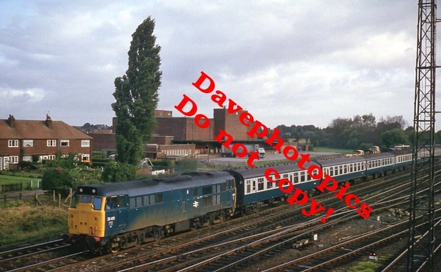 ORIGINAL 35MM Slide Diesel/Steam Train/Railway 31411 the 06.49 ...