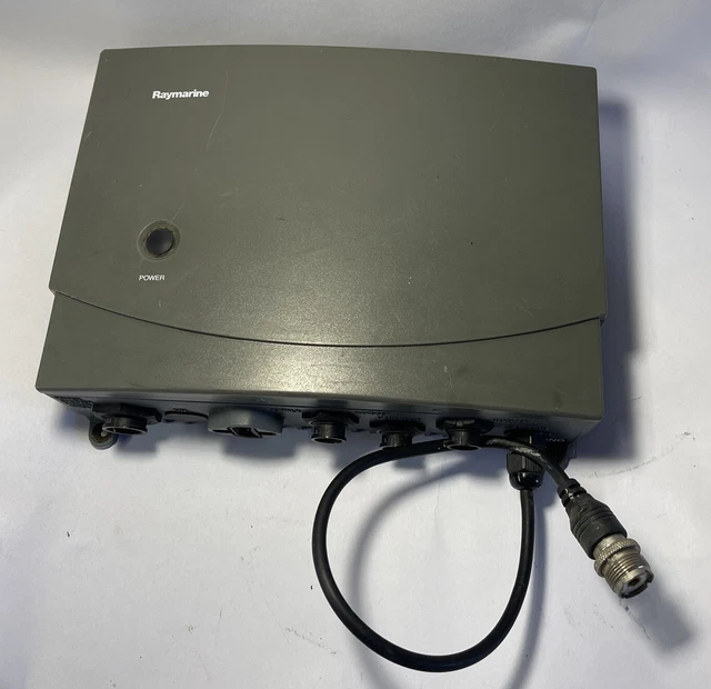RAYMARINE RAYTHEON RAY230 Marine VHF Control Unit Black Box - UNTESTED ...