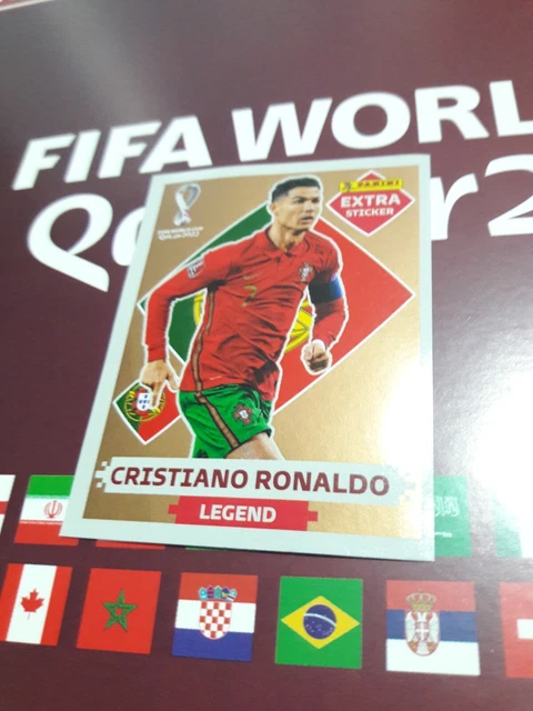 PANINI FIFA WORLD Cup Qatar 2022-Extra Sticker Legend Rare Bronze - Ronaldo Cr7 EUR 52,76 ...