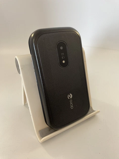 DORO PHONEEASY 6040 DFC-0260 Black Unlocked 2.2" Clamshell Mobile Flip ...