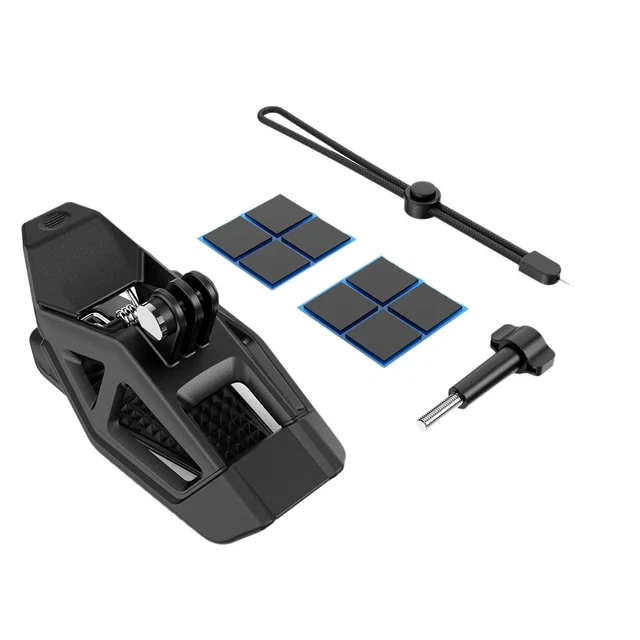 RIDING MOTORCYCLE HELMET Chin Clip Mount for Action 5 Pro/Action 4 ...