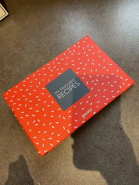 NEW GOUSTO RECIPE Folder Card Food Ideas Binder Simply Cook Hello Fresh ...