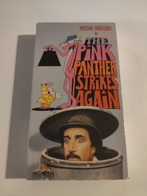 THE PINK PANTHER Strikes Again (VHS, 1993) £12.20 - PicClick UK