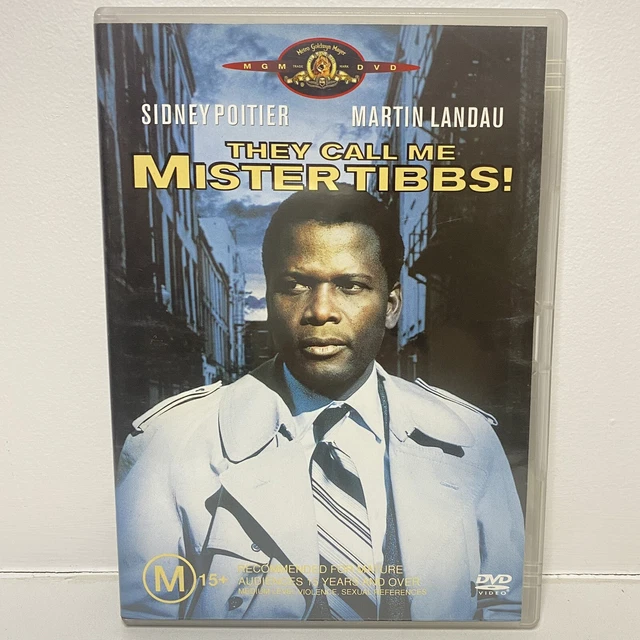 THEY CALL ME Mister Tibbs! DVD Movie(1970) Sidney Poitier Crime Mystery ...