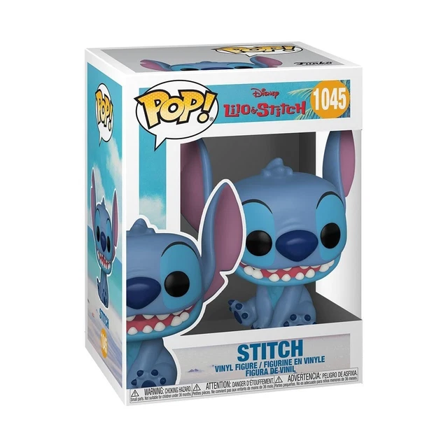 FUNKO POP! DISNEY: Smiling Seated Stitch - Disney: Lilo Stitch - Figura ...