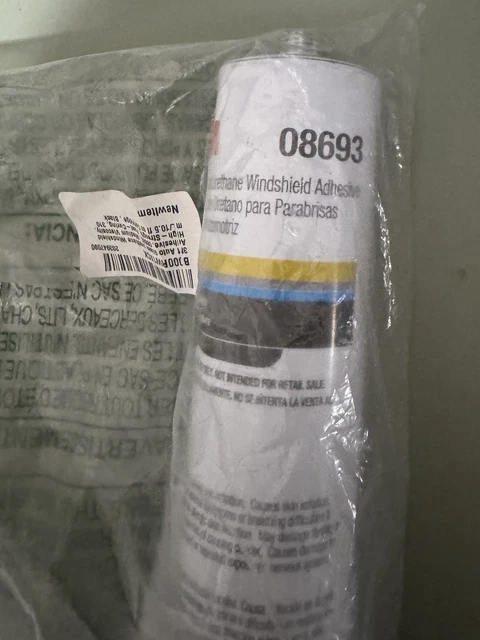 3M AUTO GLASS Urethane Windshield Adhesive, 08693, Medium Viscosity ...