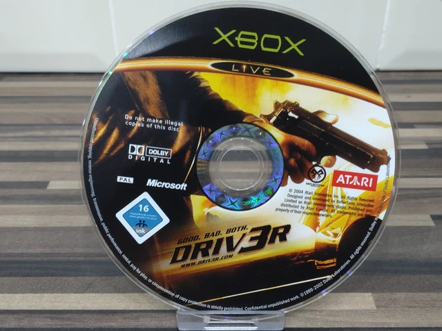 ORIGINAL XBOX GAME disc only Rare Driv3r £3.50 - PicClick UK