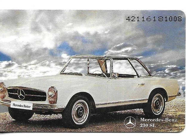 RARE / CARTE Telephonique - Mercedes Benz Pagode Germany Car Auto / Phonecard EUR 15,00 ...