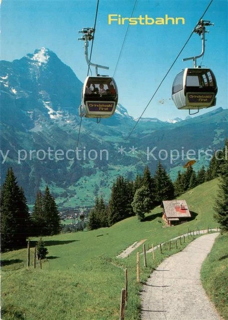 SEILBAHN CABLE-CAR TELEPHERIQUE Grindelwald Firstbahn Eiger EUR 4,90 ...