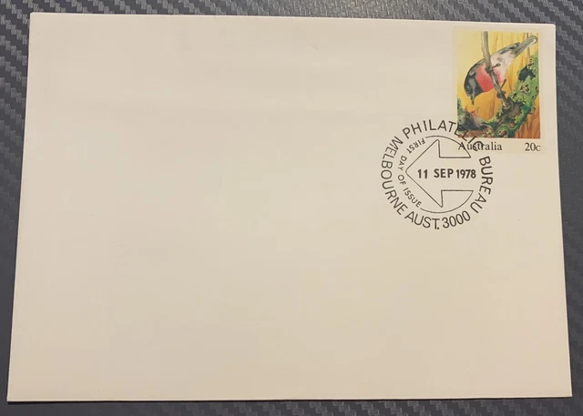 AUSTRALIA PRE STAMPED envelope bird series FDC 1978 $1.00 - PicClick AU