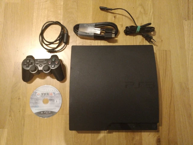 PS3 SLIM CECH-3004B 320 GB mit Controller und Spiel Fifa14 EUR 49,90 ...