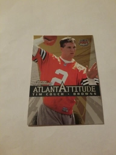 1999 SKYBOX DOMINION Tim Couch ROOKIE RC #12 Atlanta Attitude BROWNS ...
